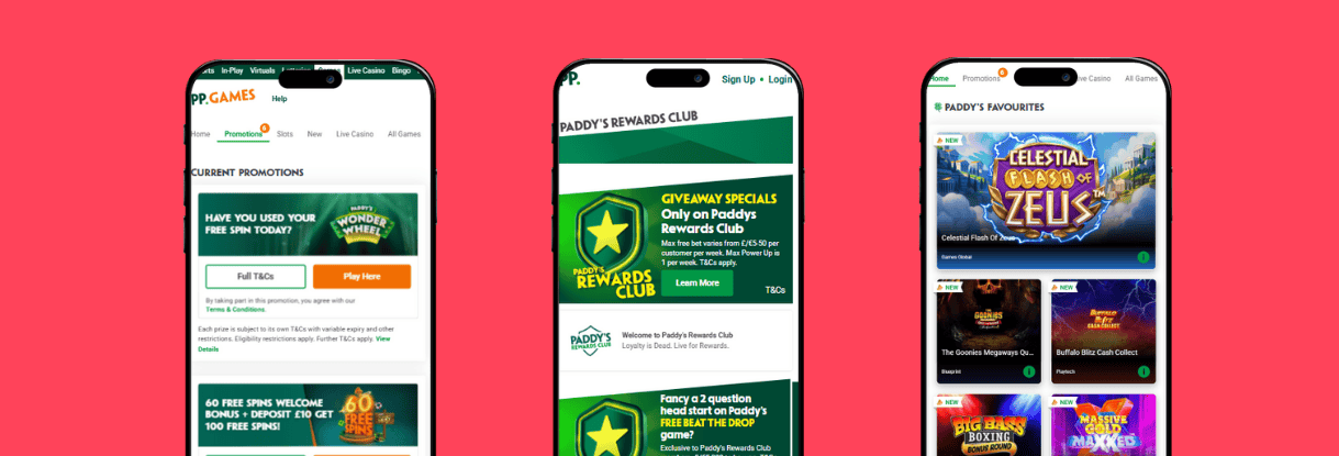 Paddy Power Casino Bonus (2026) - 260 Free Spins!